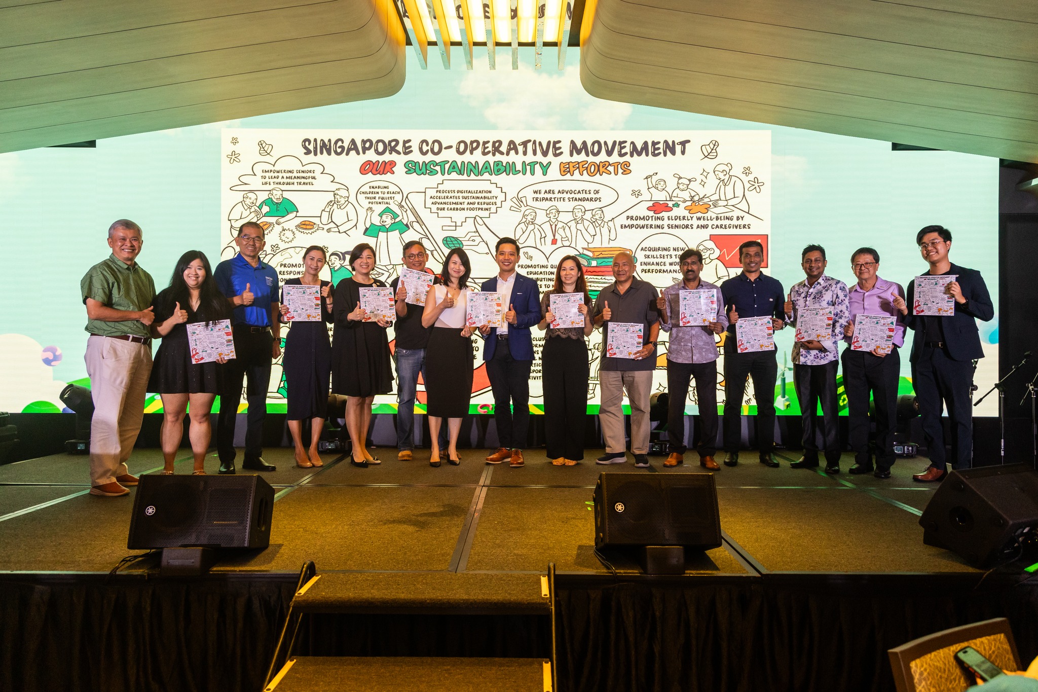 In Pictures: MOS Alvin Tan with the Singapore Co-operative Movement