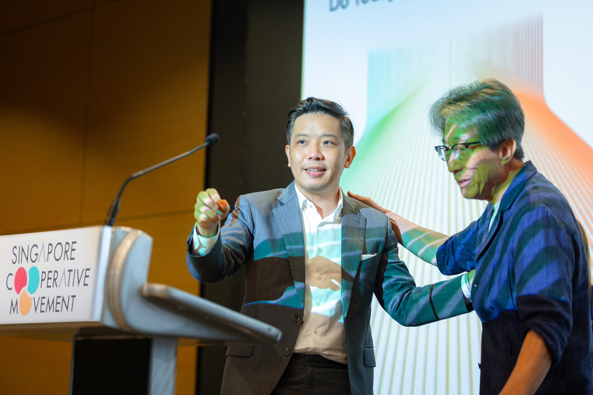 In Pictures: MOS Alvin Tan with the Singapore Co-operative Movement