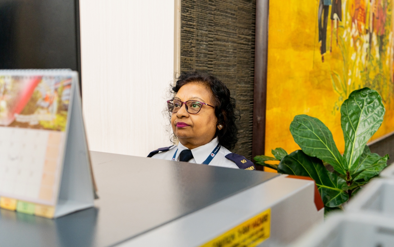 “I get satisfaction from helping people,” says 65-yo Anttonete Joseph ...