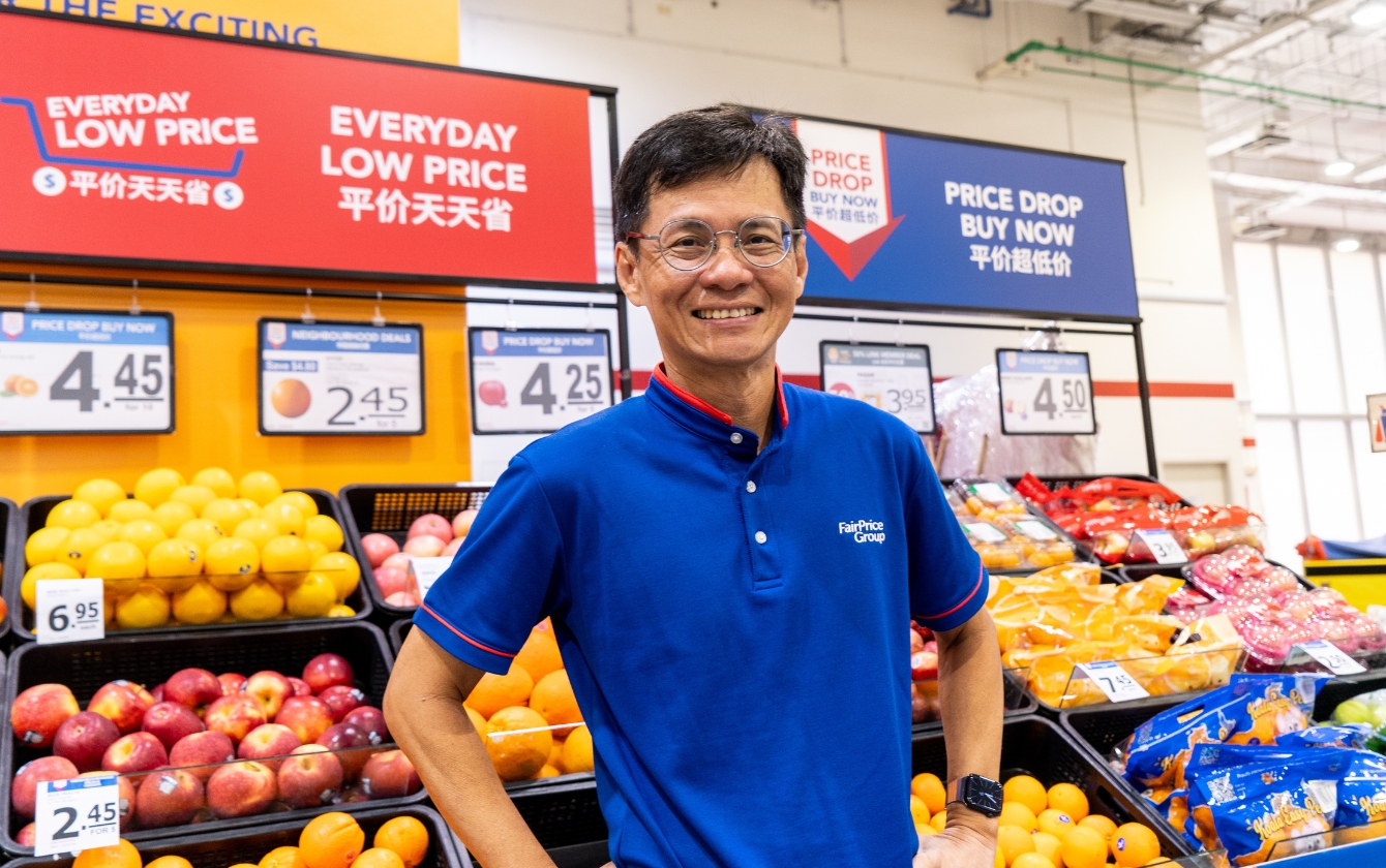 “Sustainability is a journey; every step counts” says NTUC's Chan Tee Seng